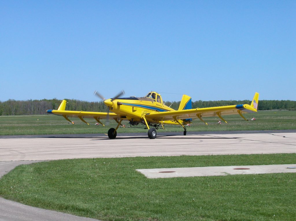 Aerial Spraying Coming To Four State Properties