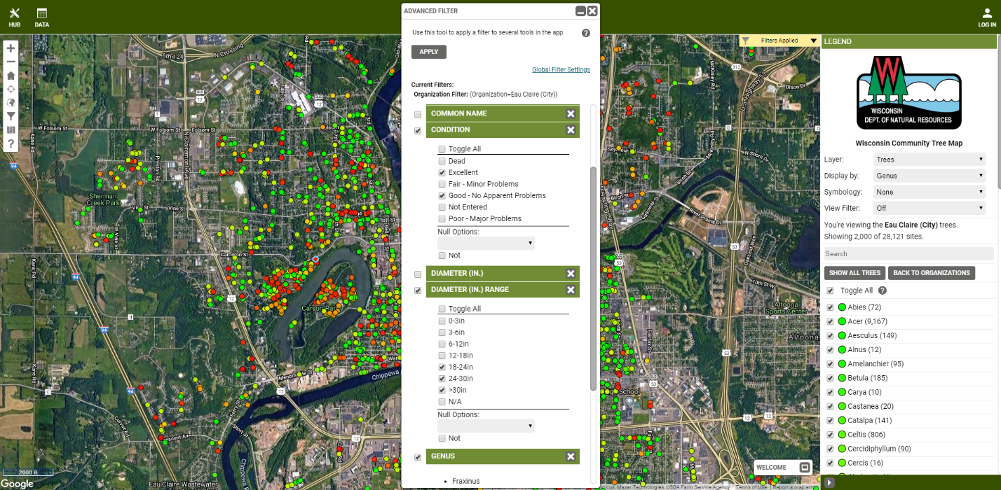 Calling all tree inventories!
