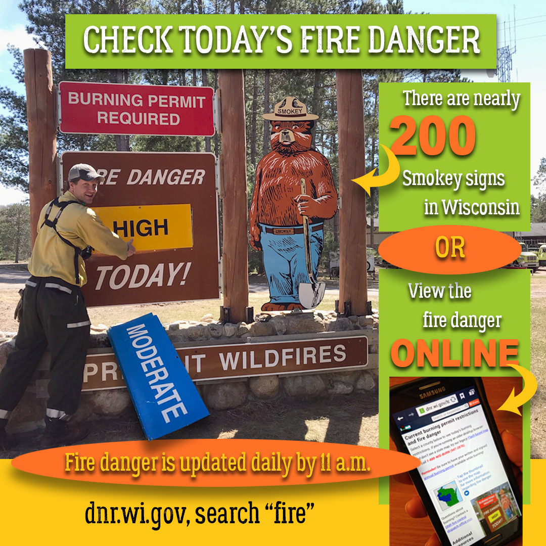 Wisconsin Wildfire Season: Check Fire Danger