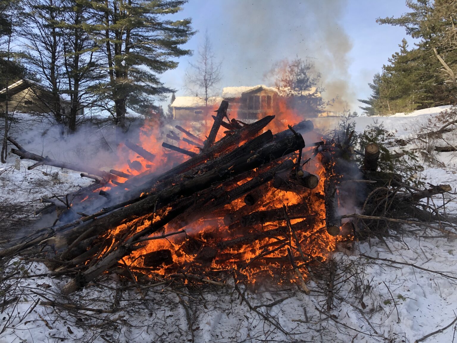 WINTER FIRE SAFETY: Outdoor Brush Burning