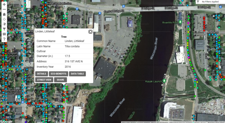 Mapping Community Trees
