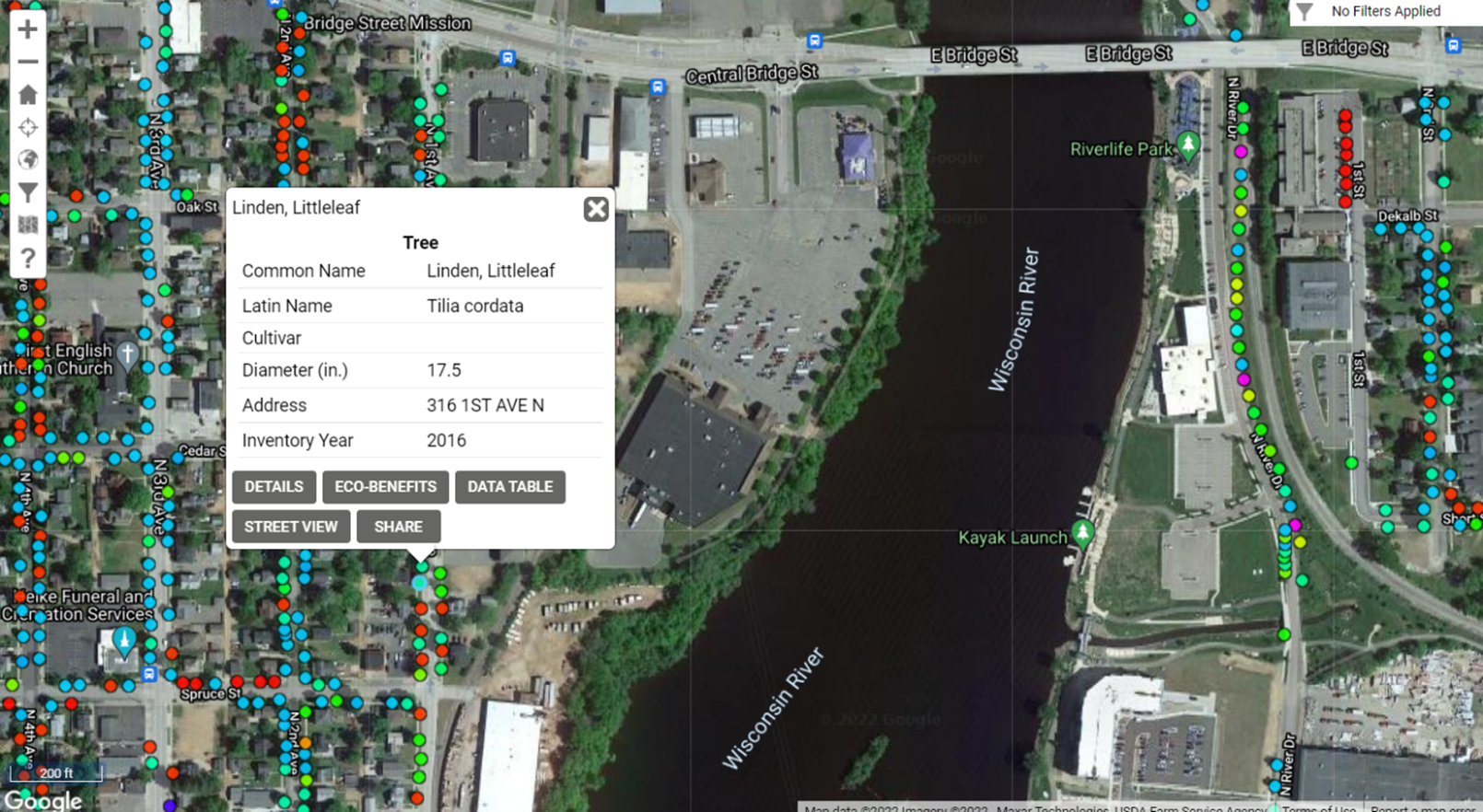 Mapping Community Trees