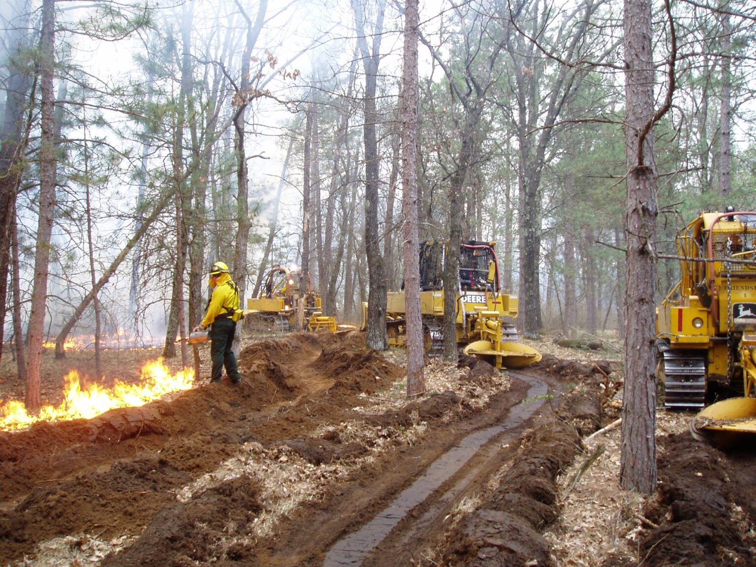 How Does The DNR Fight Wildfires?