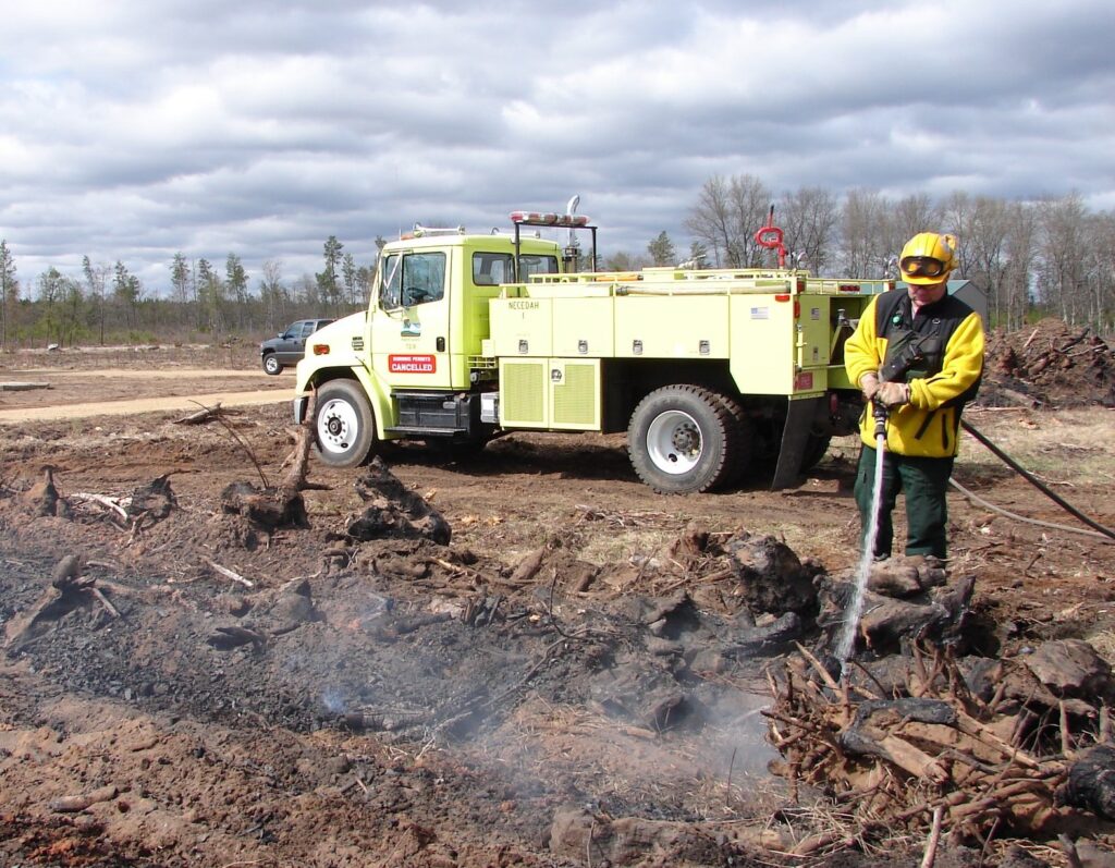 How Does The DNR Fight Wildfires?