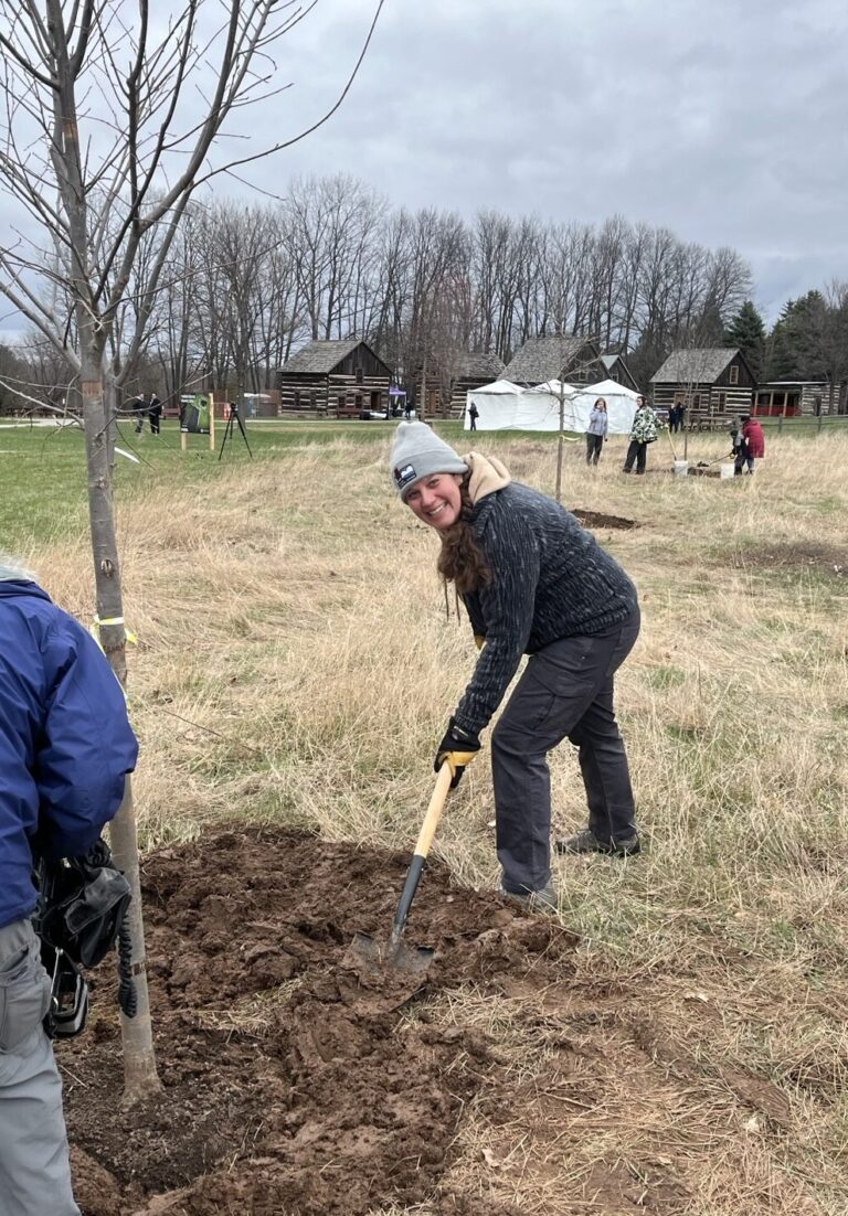 DNR Staff Drafted To Plant Trees In Green Bay